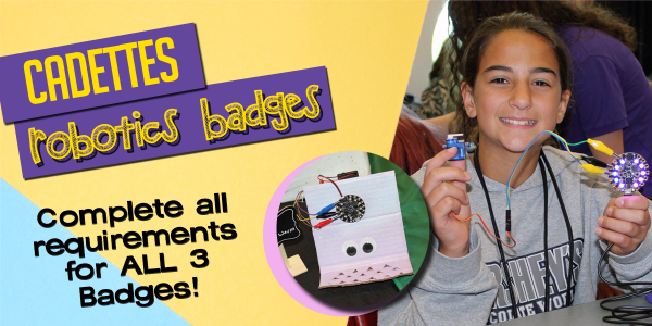 Girl Scout Robotics Badge Multi-Day Program - Da Vinci Science Center