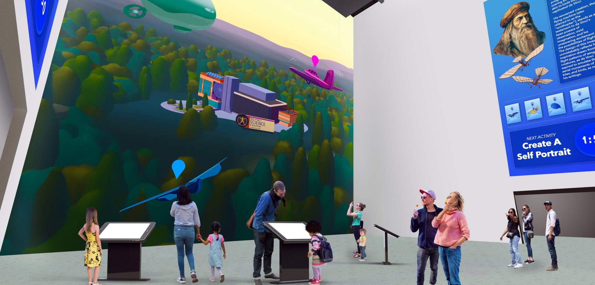 Da Vinci Science Center at PPL Pavilion Exhibit Overview - Da Vinci ...