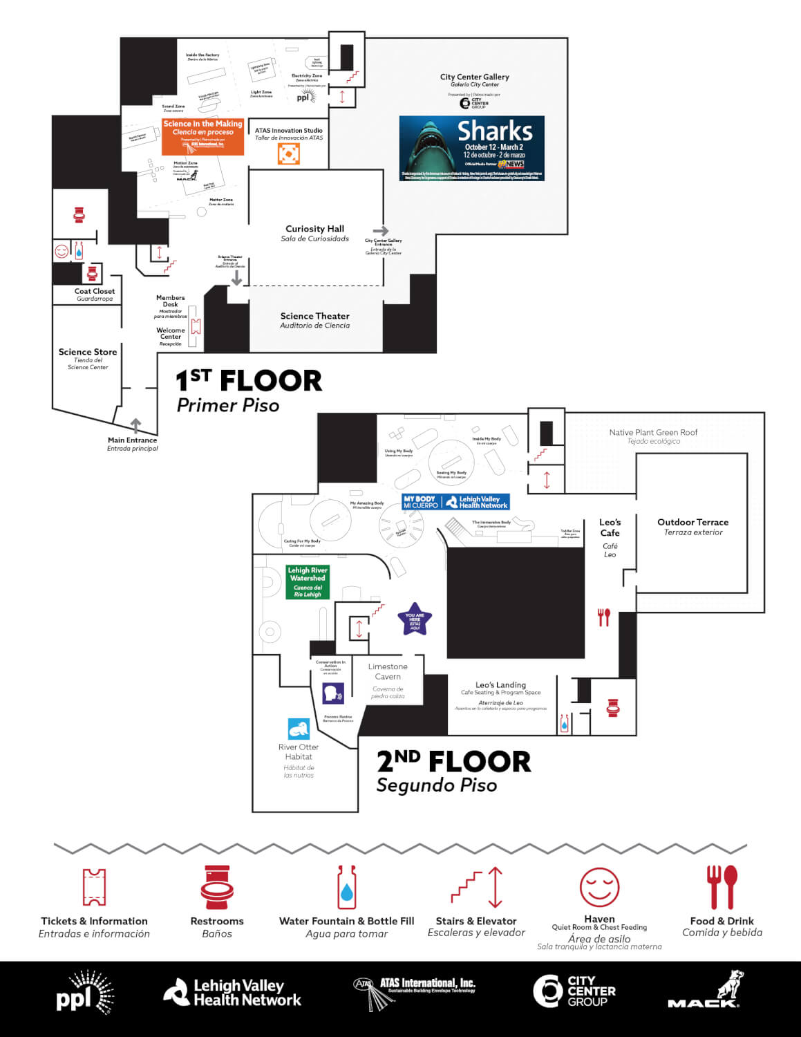 Guest Map - Da Vinci Science Center