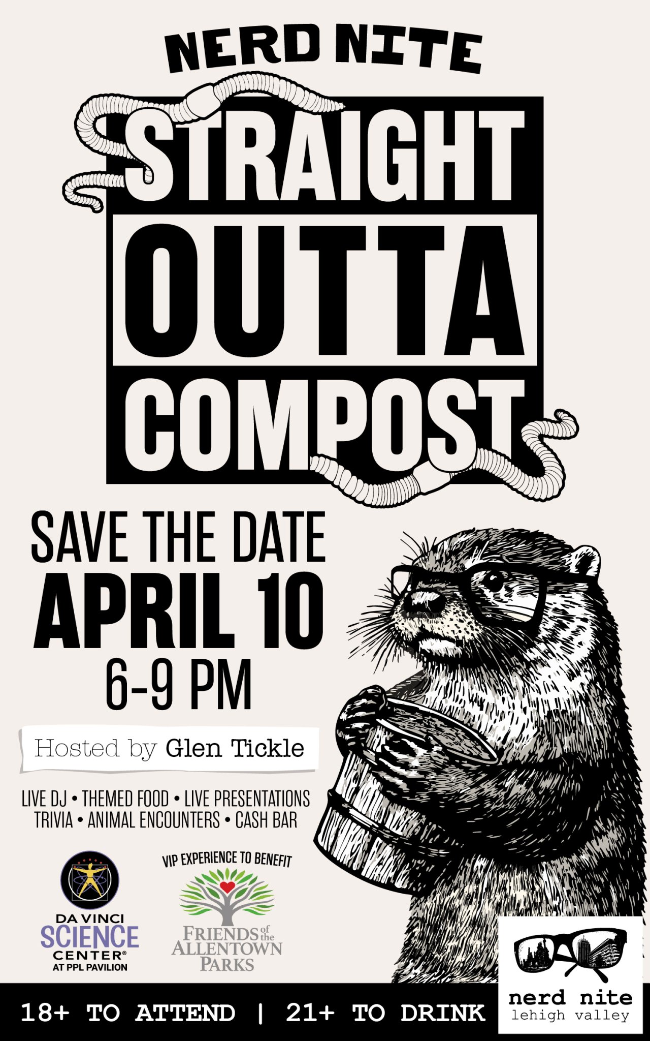 Nerd Nite Lehigh Valley: Straight Outta Compost - Da Vinci Science Center