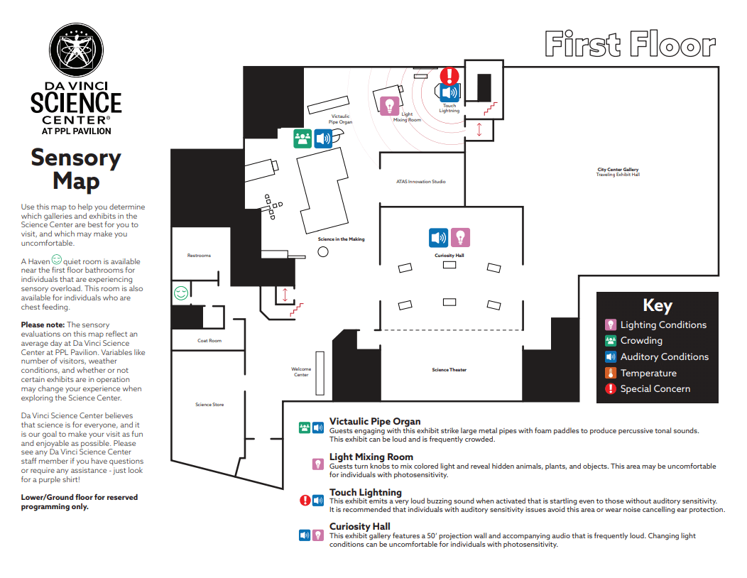 Sensory Hour - Da Vinci Science Center